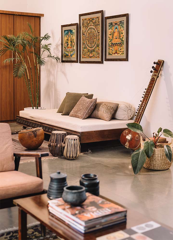 Indian Traditional Living Room Interior Design This Home In North