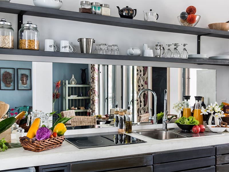 Open Shelves Small Kitchen Open Shelves For Kitchen: 10 Ideas For Your