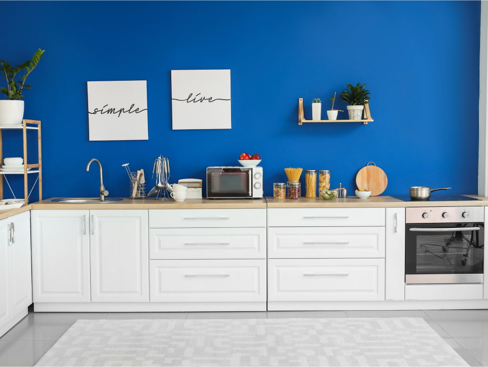 Blue Kitchen Walls 18 Navy Kitchen Ideas To Show How To Use This