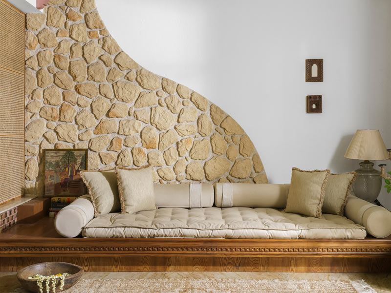 Stone Wall Interior Design Photos