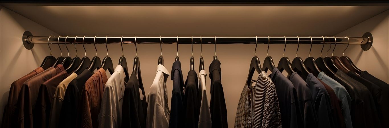 Wardrobe lights ideas for a stylish & functional closet