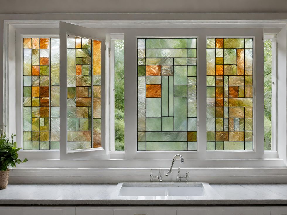 Living Room Glass Window Panel Enhance Your Home's Style With Bay And