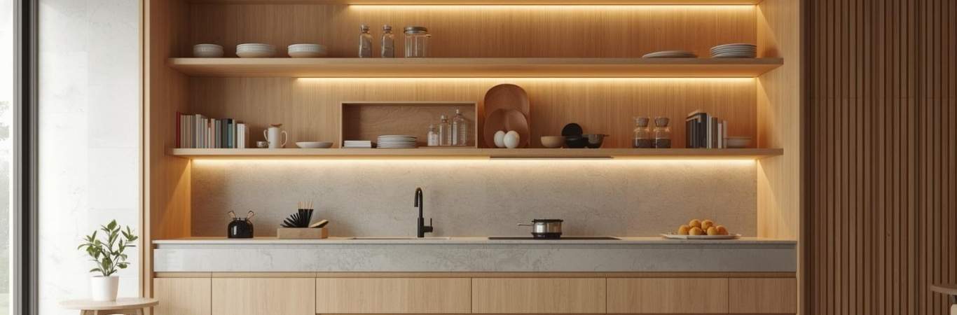 Wooden kitchen racks: Selecting the best storage for your kitchen