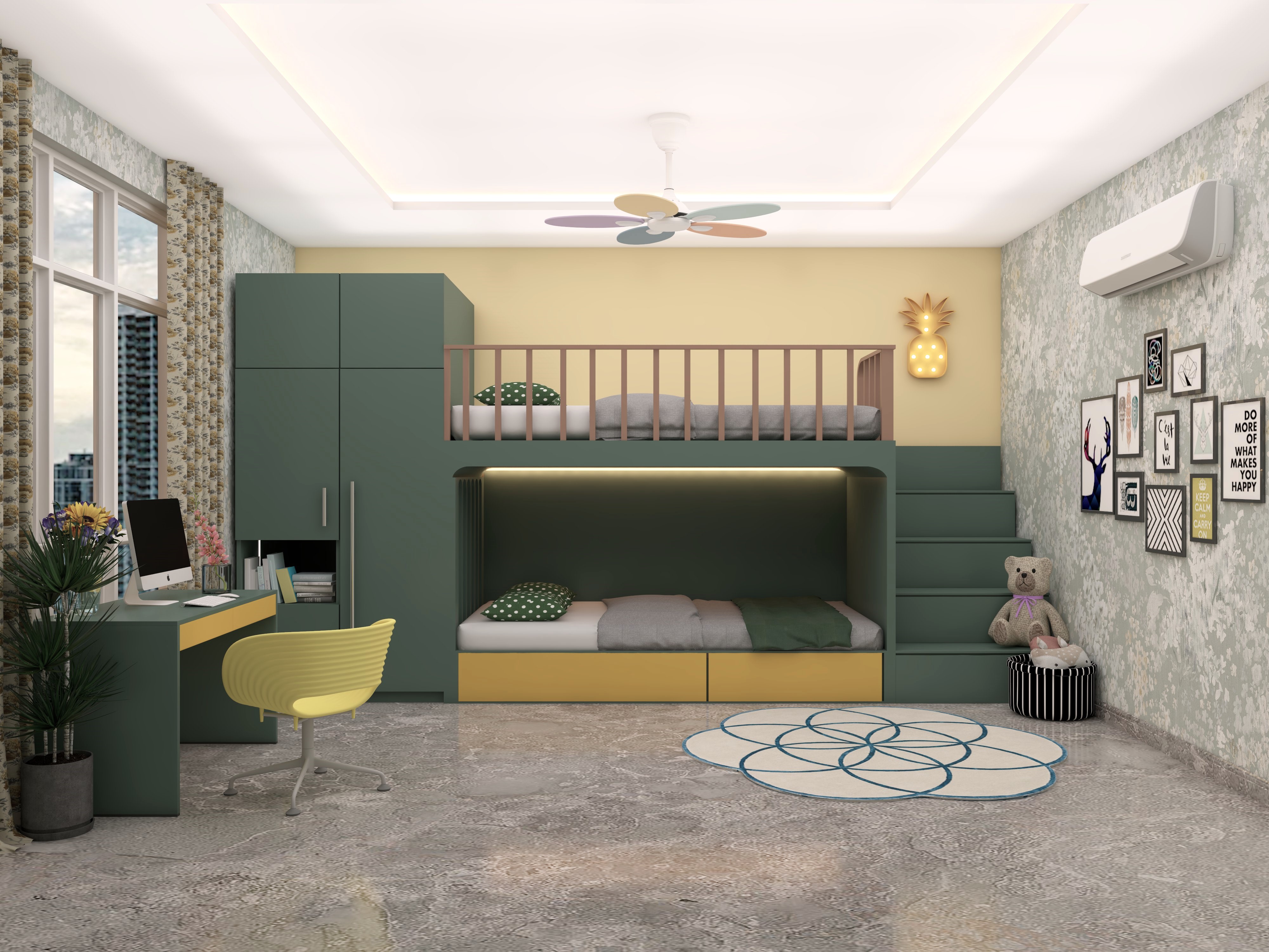 Interior Home Design Kids Bedroom Kids Bedroom Interior Design Ideas