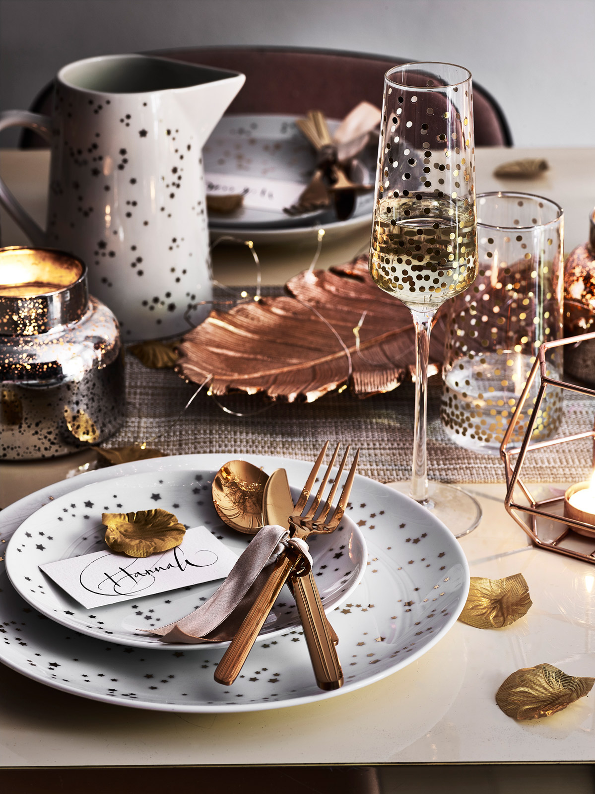 A Luxurious Lunch Dining Table Setting Ideas | Beautiful Homes