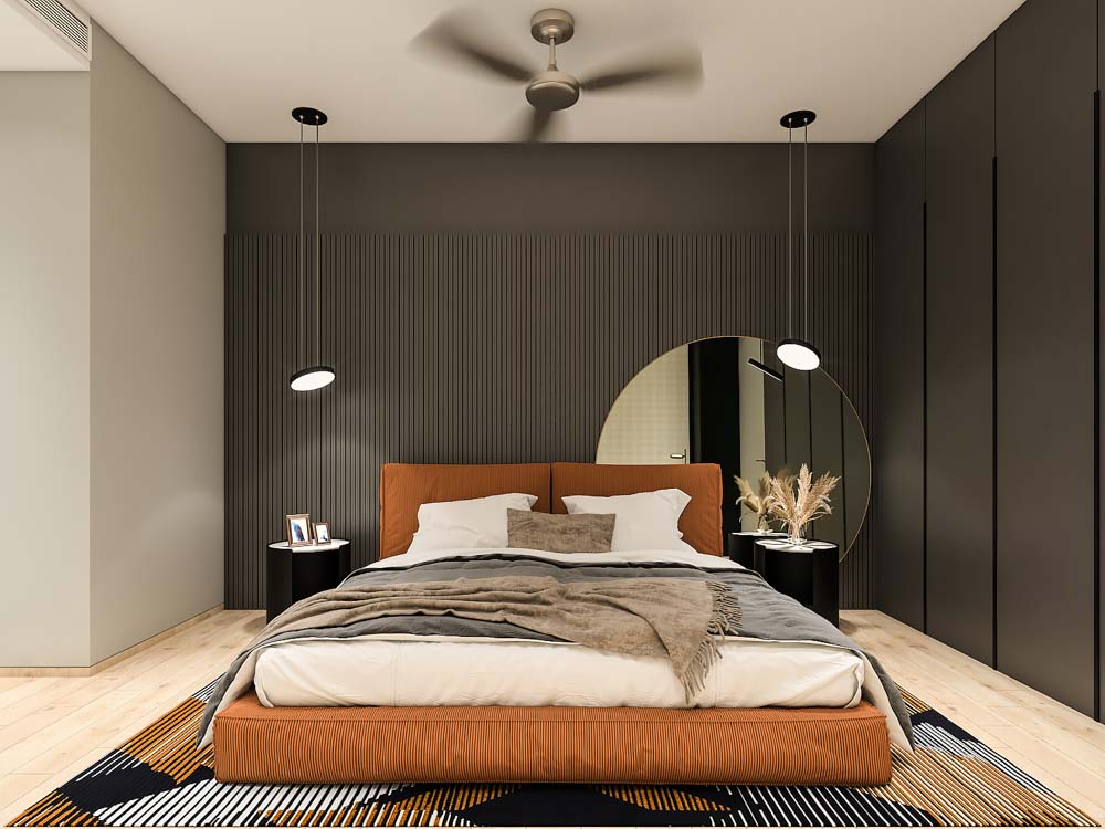Vertical Line Design Room
