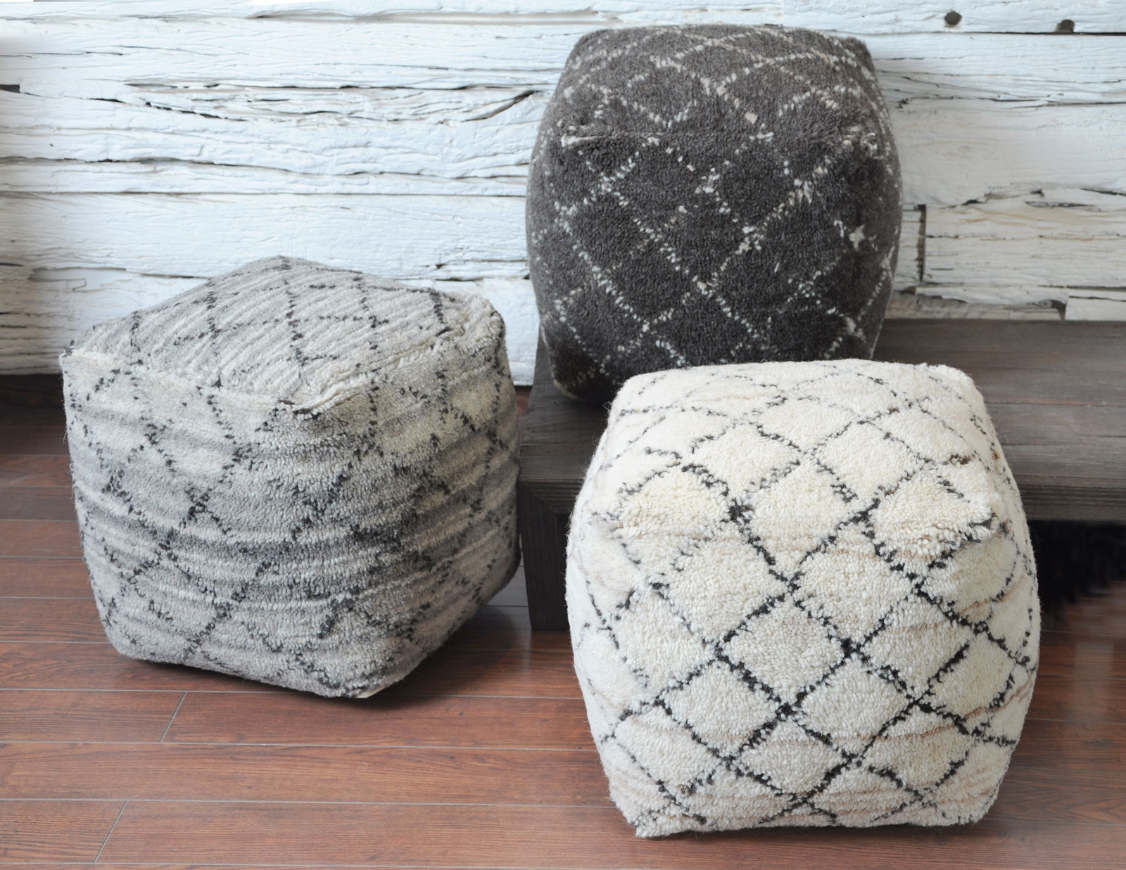 5 Pouf Designs That Your Living Room Needs | Beautiful Homes