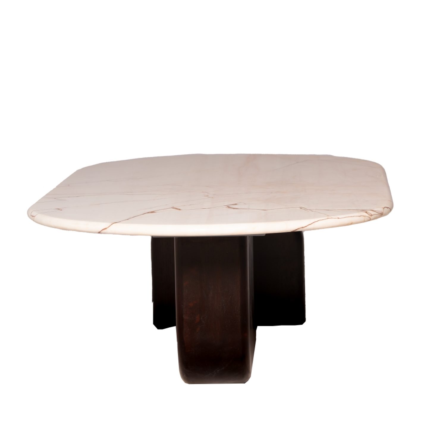 Cornel Marble Top Oval Centre Table