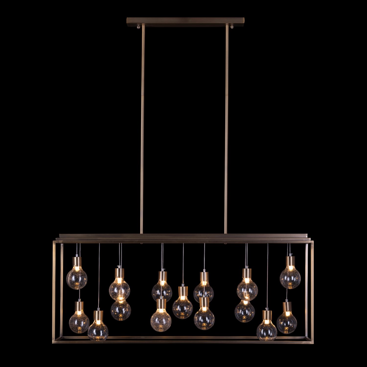 Moonlight Shimmer Gold Chandelier | Beautiful Homes