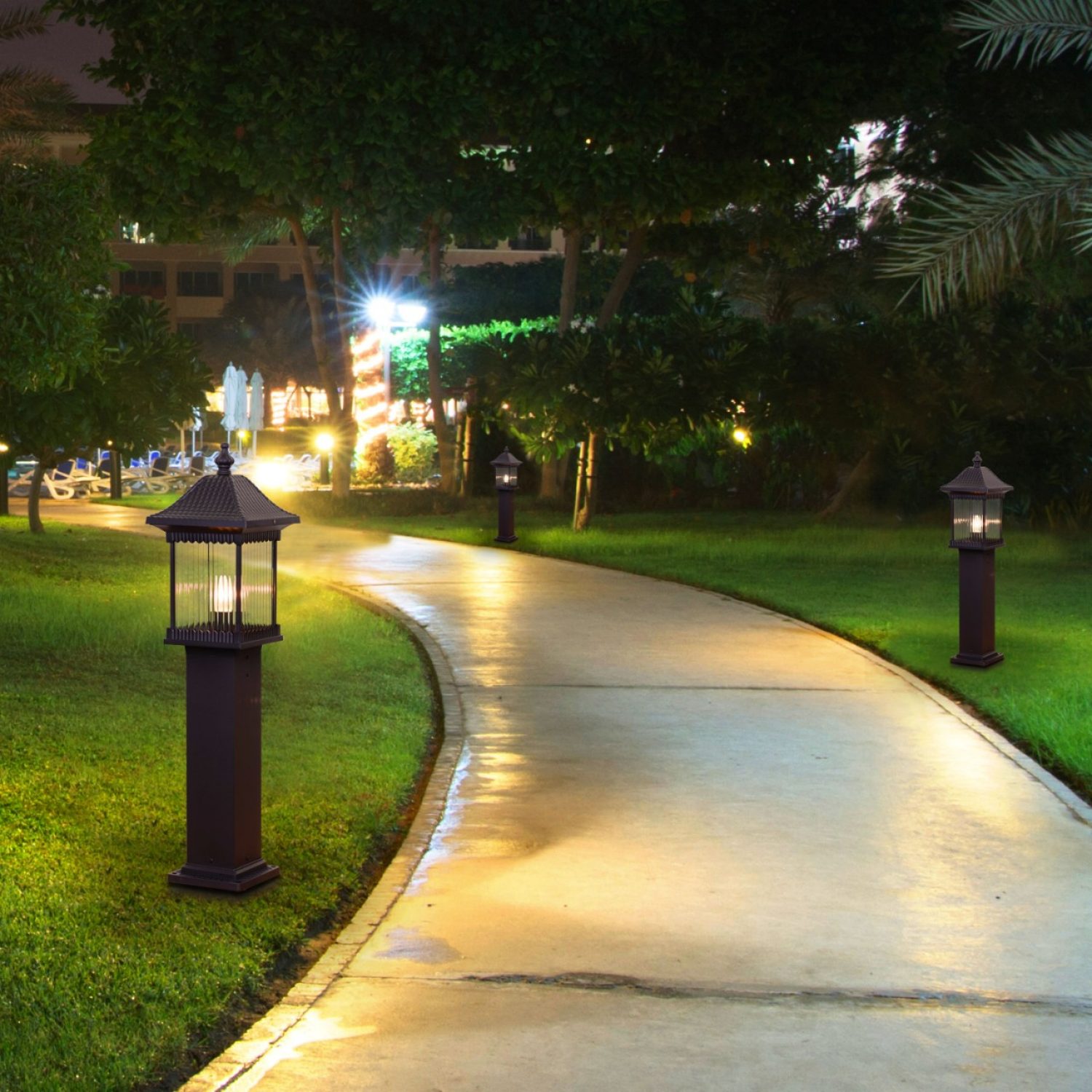 Nebula Garden Bollard | Beautiful Homes