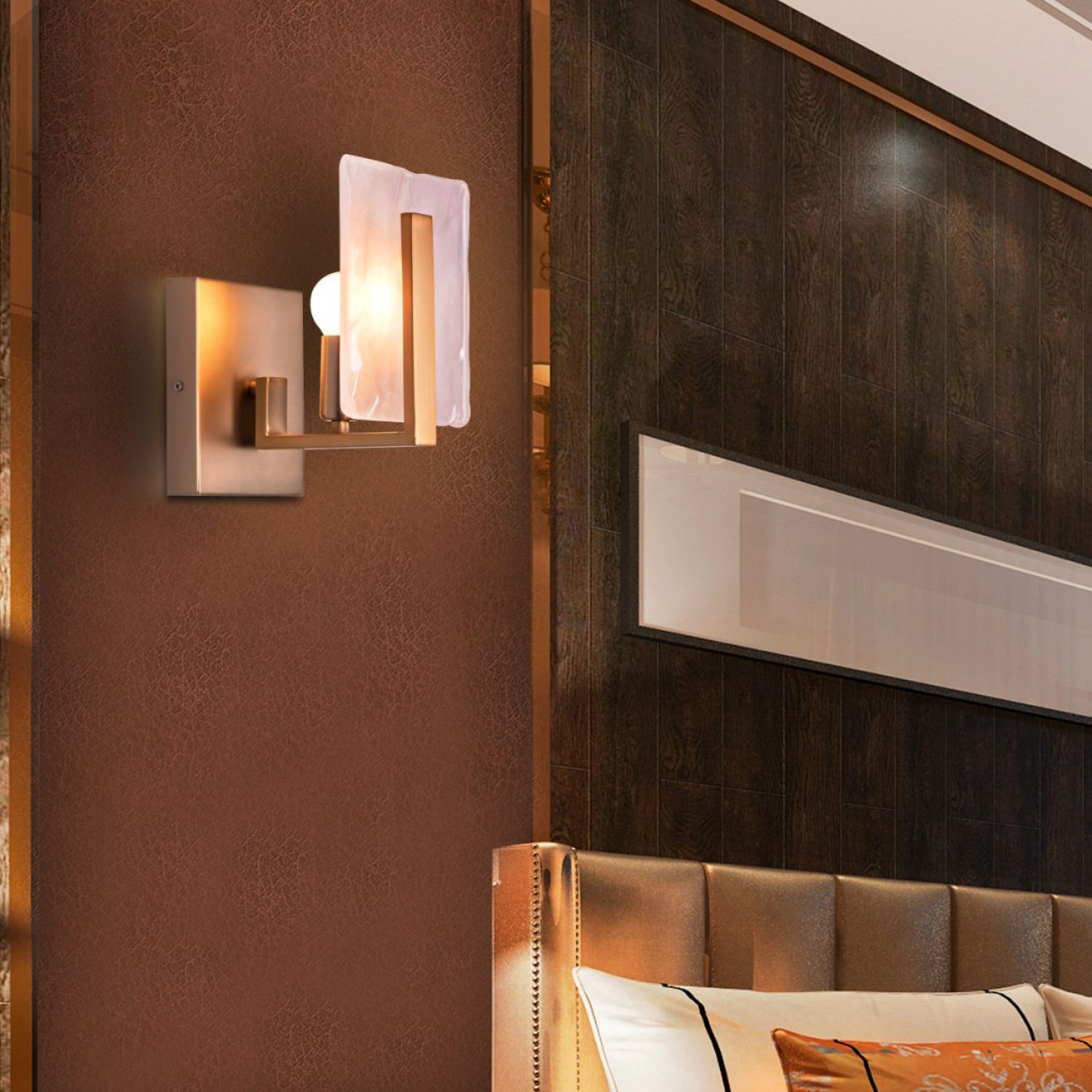 Gold Haze Wall Light | Beautiful Homes