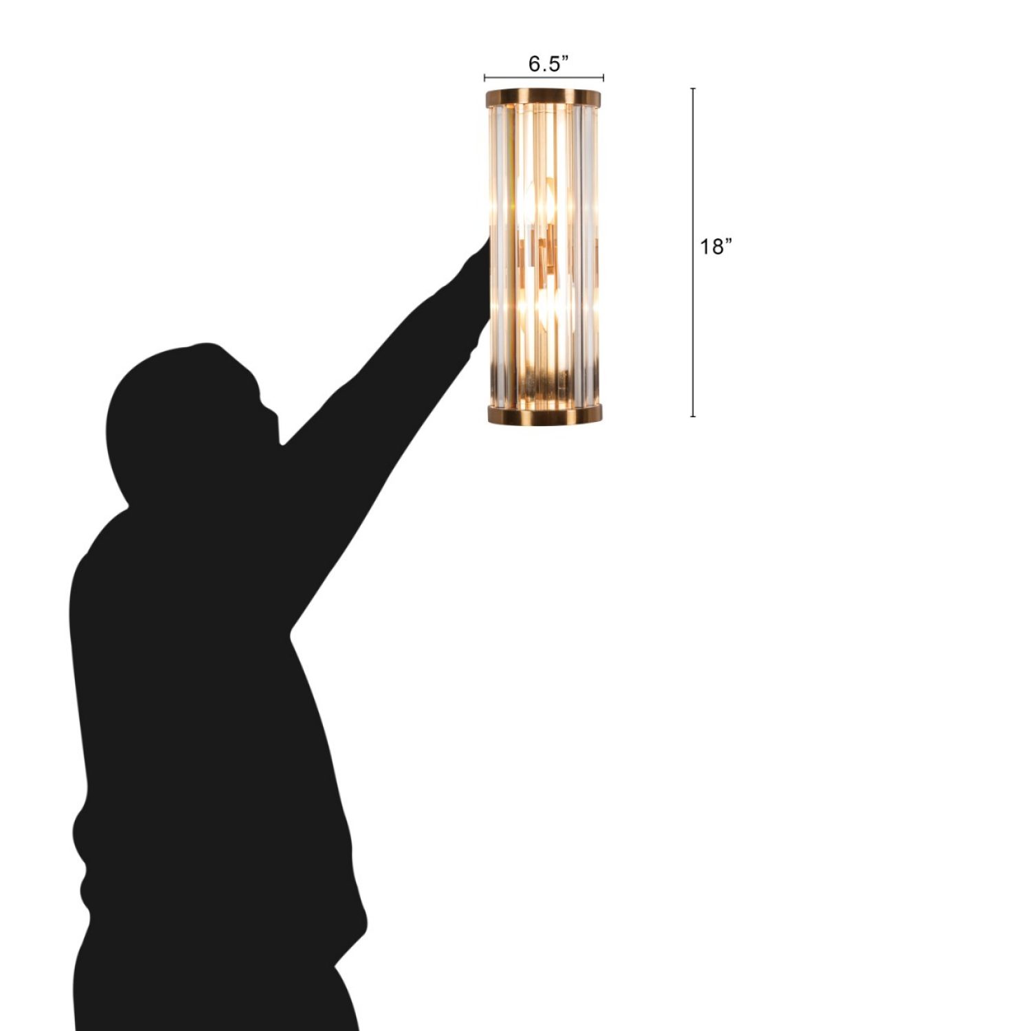 Ritzy Wall Light | Beautiful Homes