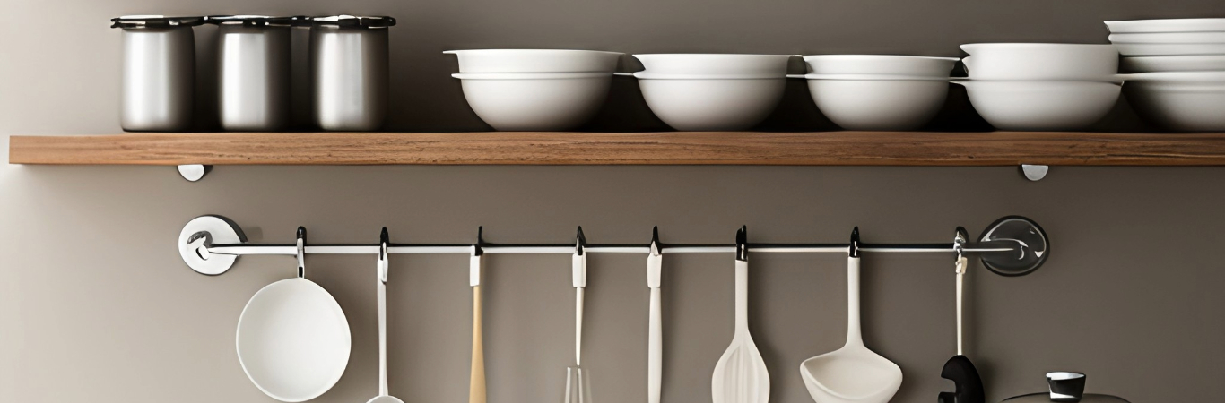Kitchen Wall Rack Ideas for Stylish Storage Solutions | Beautiful Homes